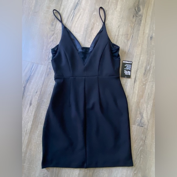 Express | Dresses | Brand New Express Black Dress Size Xsp Perfect For ...